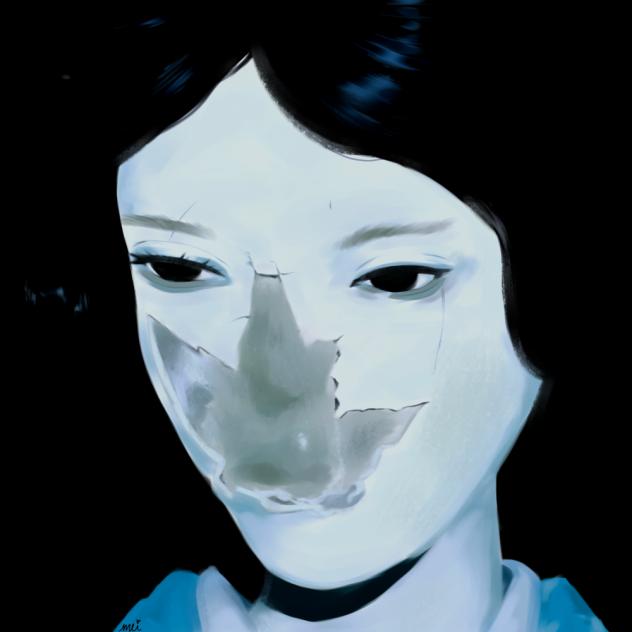 Cracked doll - ibisPaint