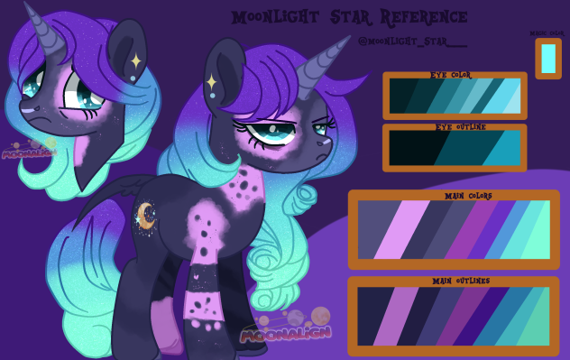 Moonlight Star Reference - ibisPaint