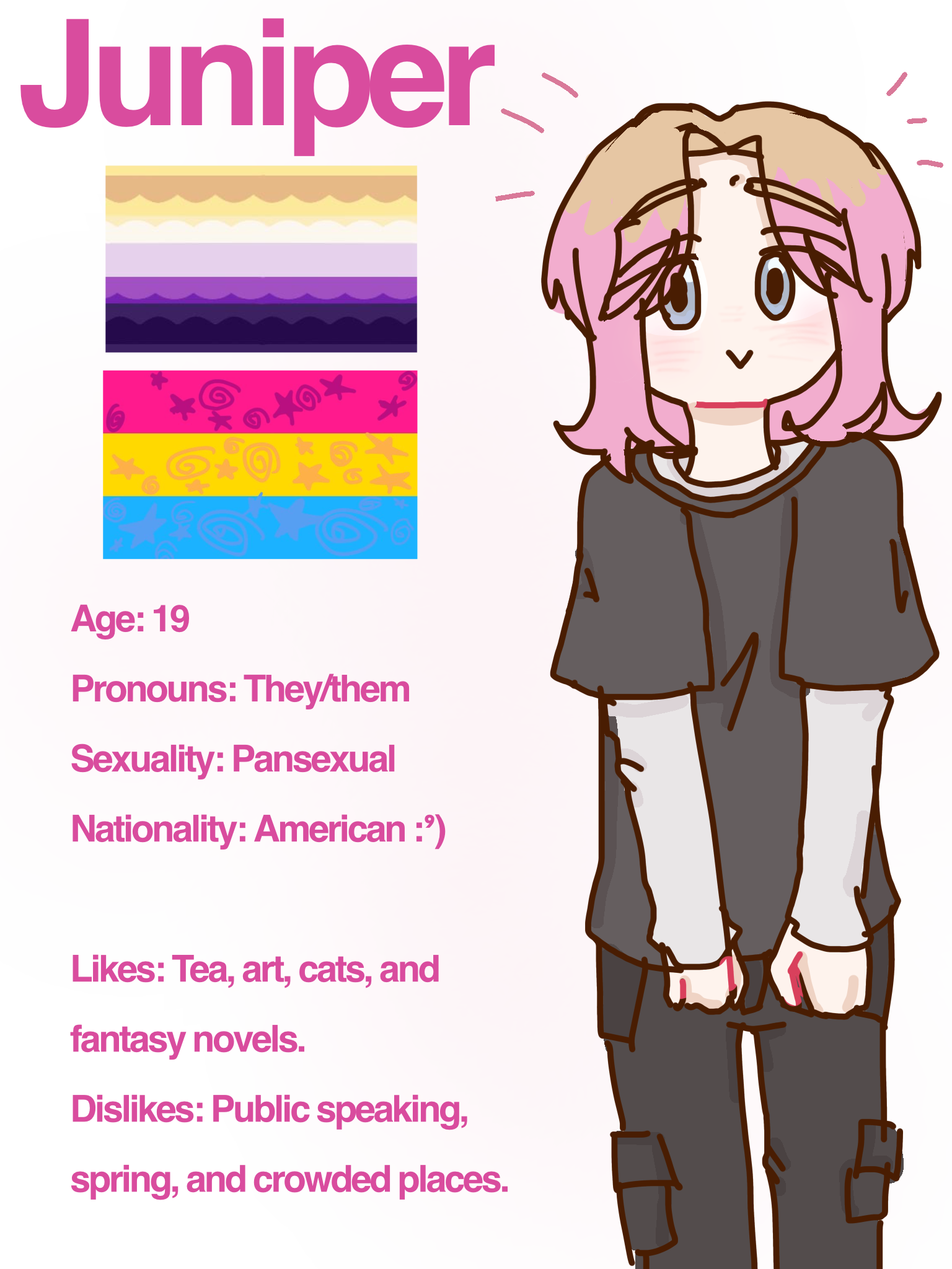 Juniper Character sheet - ibisPaint