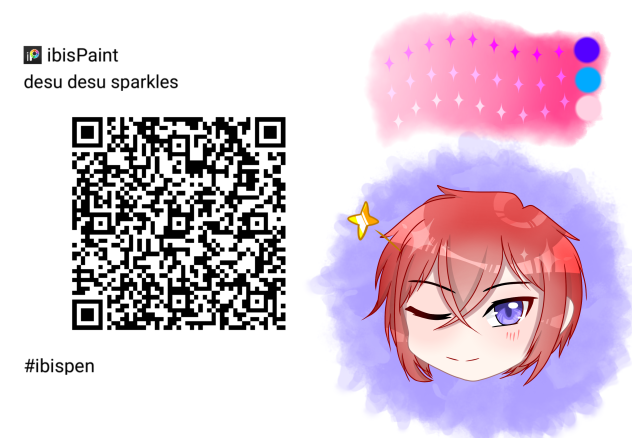 desu desu sparkles! - ibisPaint