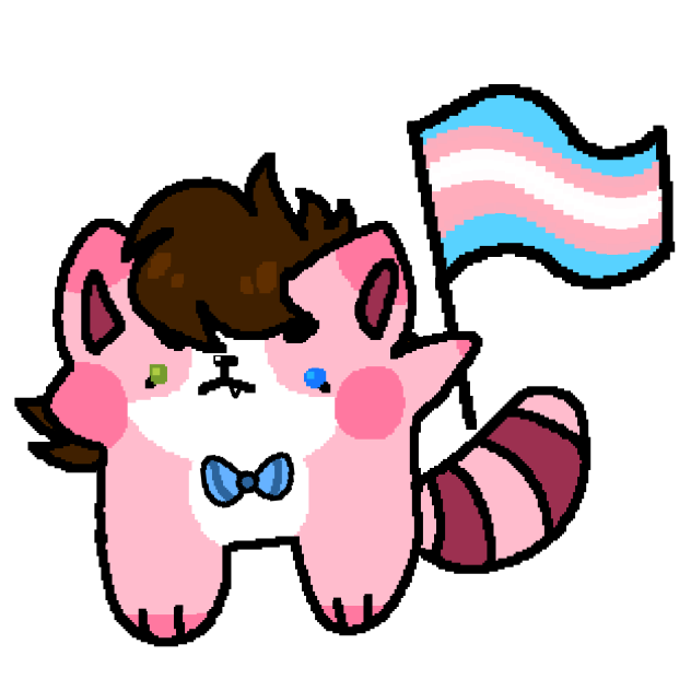 Trans Rights! - My Fursona Doodle - ibisPaint