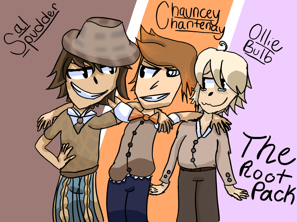 Cuphead characters as humans #1 - ibisPaint