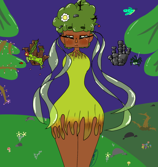 Lady of the forest - ibisPaint