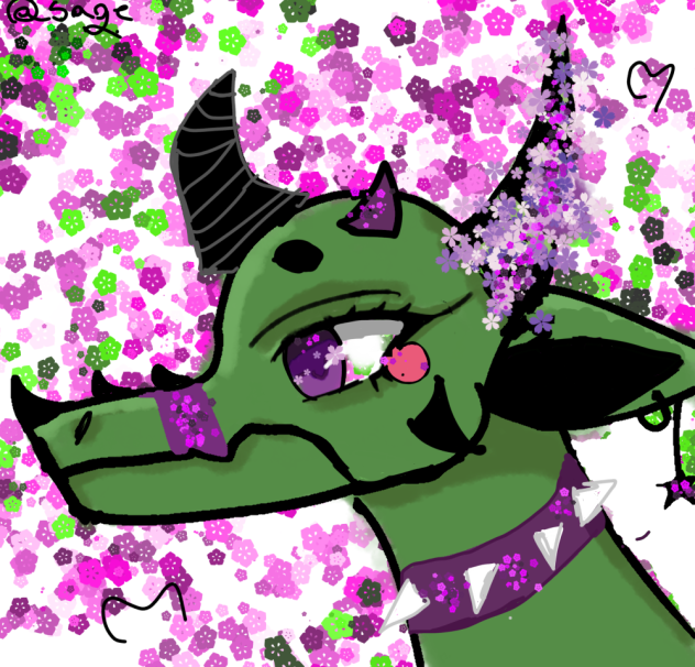 Dragon puppet idea - ibisPaint