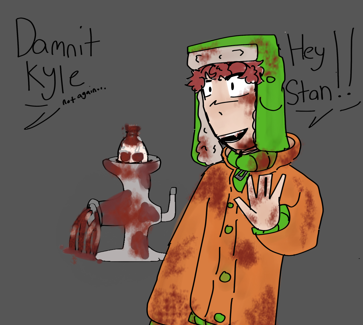 Insane Kyle!! - ibisPaint
