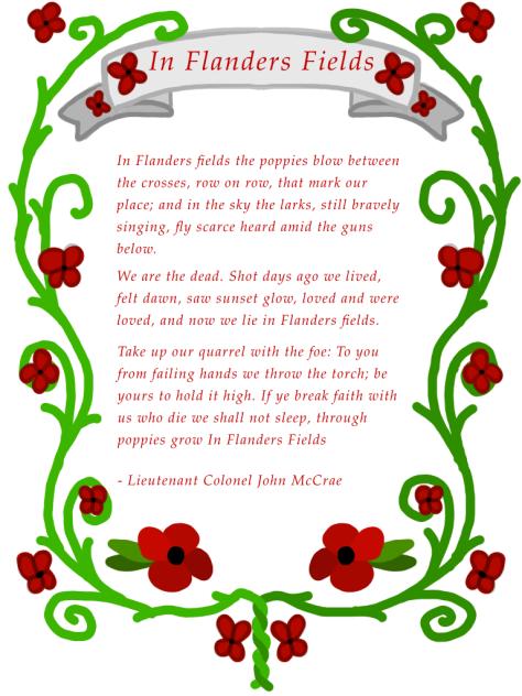 Remembrance Day poem - ibisPaint