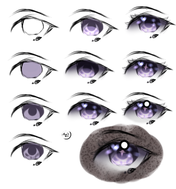 Stuffy Eye Tutorial - ibisPaint