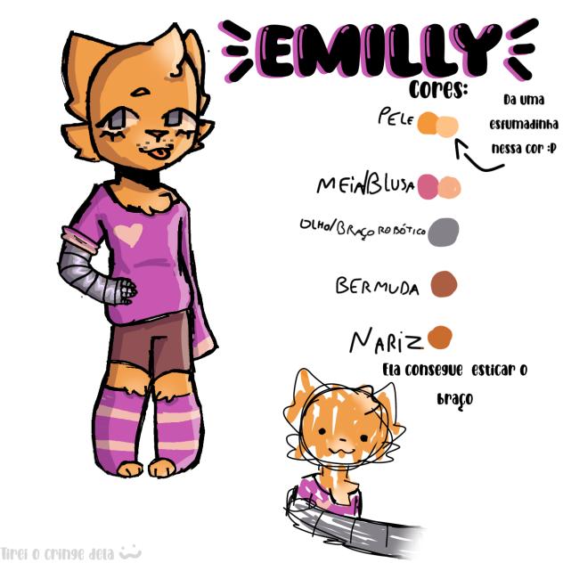 Remake da Emilly pra Cats and Robots - ibisPaint