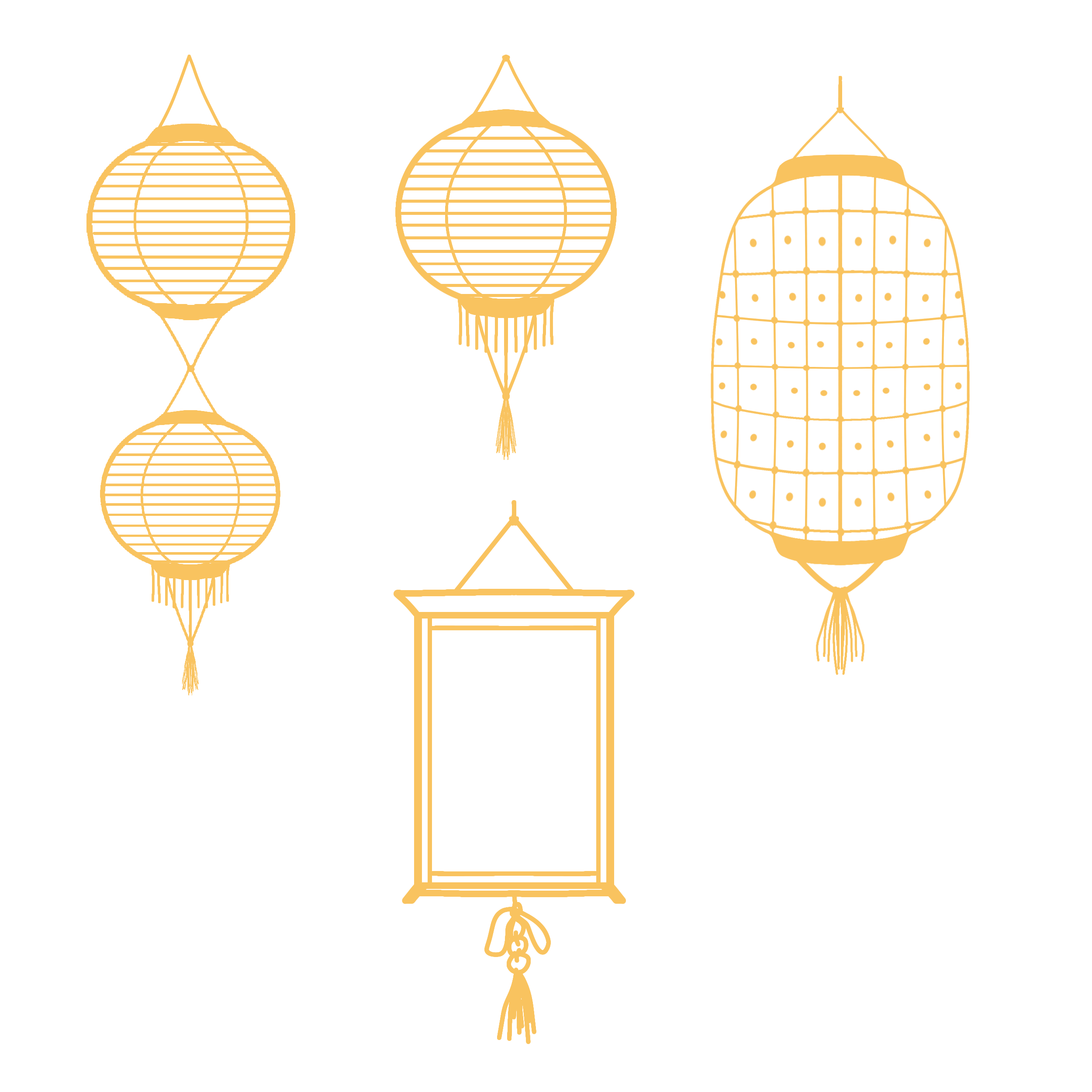 Chinese Lantern vector - ibisPaint