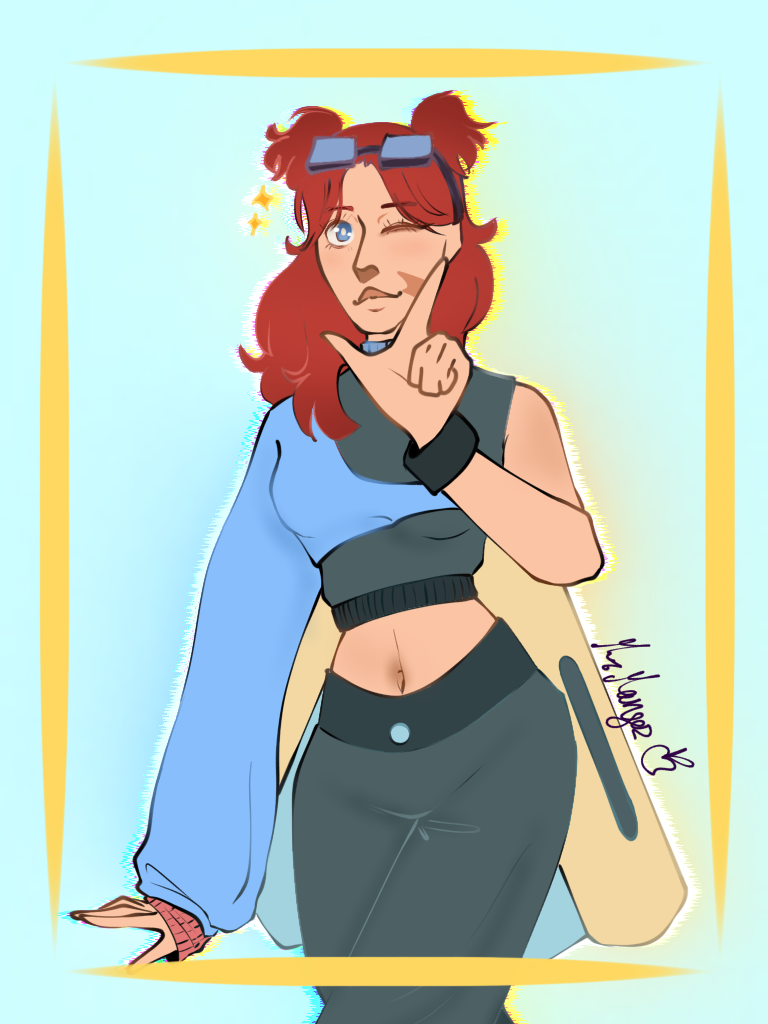 Draw The Character Above 11 - ibisPaint