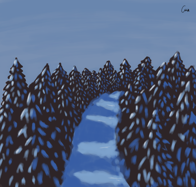 Snow practice 2 - ibisPaint