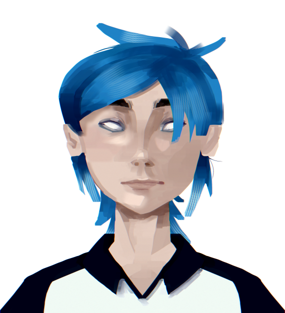 2-D (Gorillaz) - ibisPaint