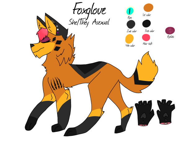 Foxglove ref - ibisPaint