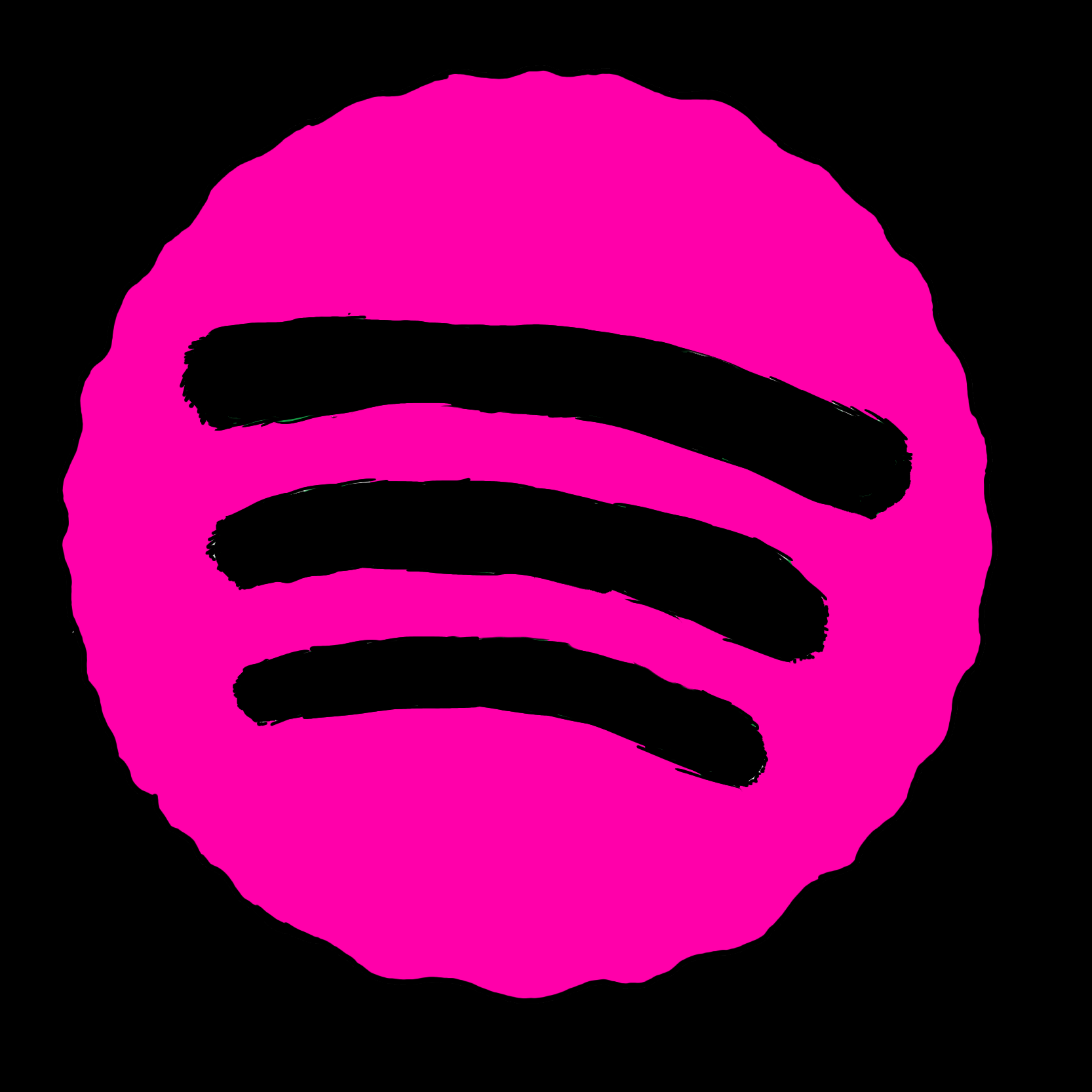 Spotify pink - ibisPaint