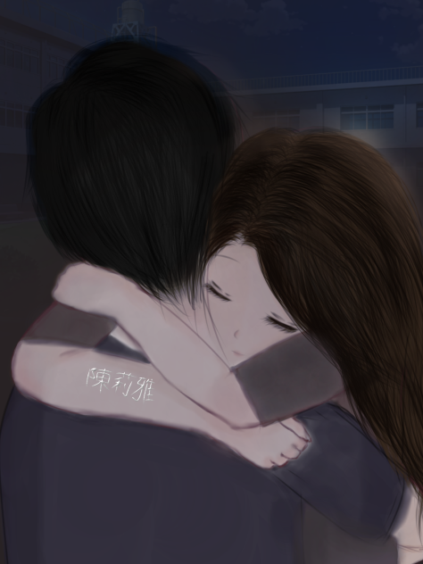 hugging you - ibisPaint