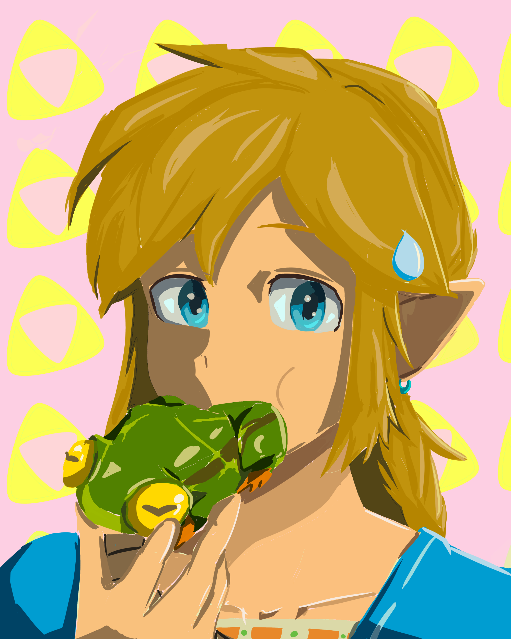 Frog Snack - ibisPaint