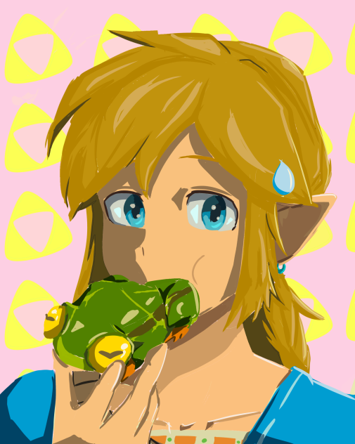 Frog Snack - ibisPaint