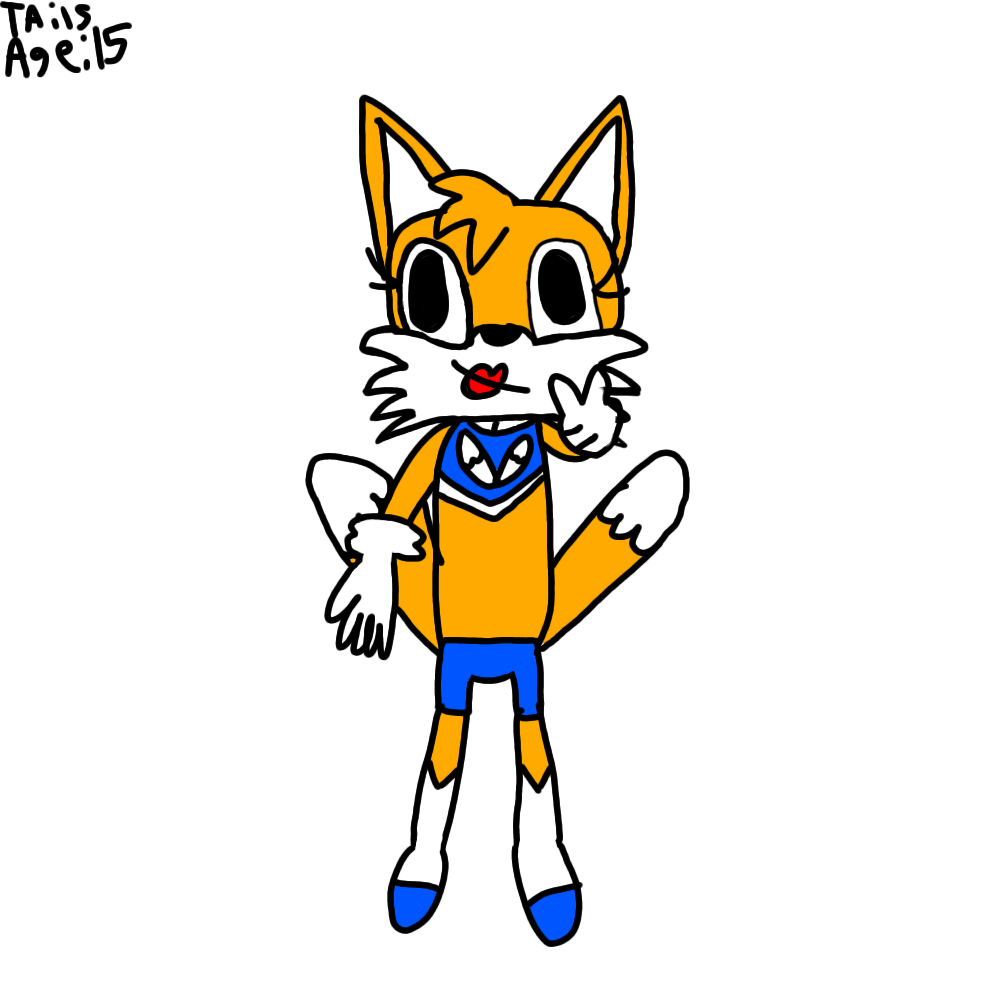 Genderbend tails - ibisPaint