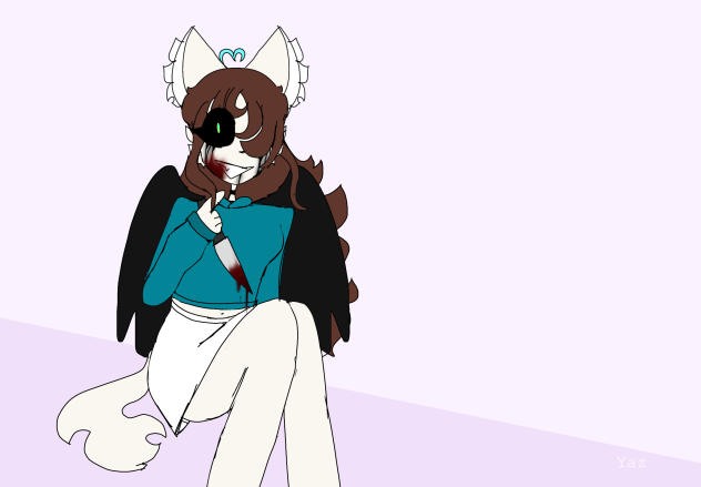 My oc’s ’dark side’ - ibisPaint