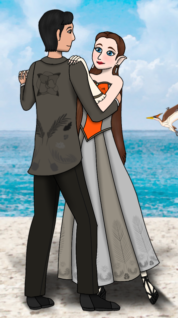 Royal Couple of Late Cretaceous4 - ibisPaint