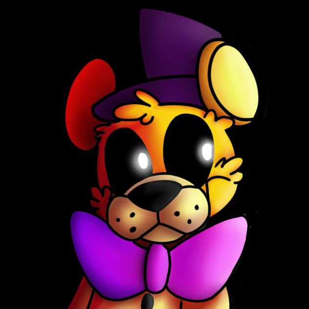 fredbear plush fnaf4 - ibisPaint