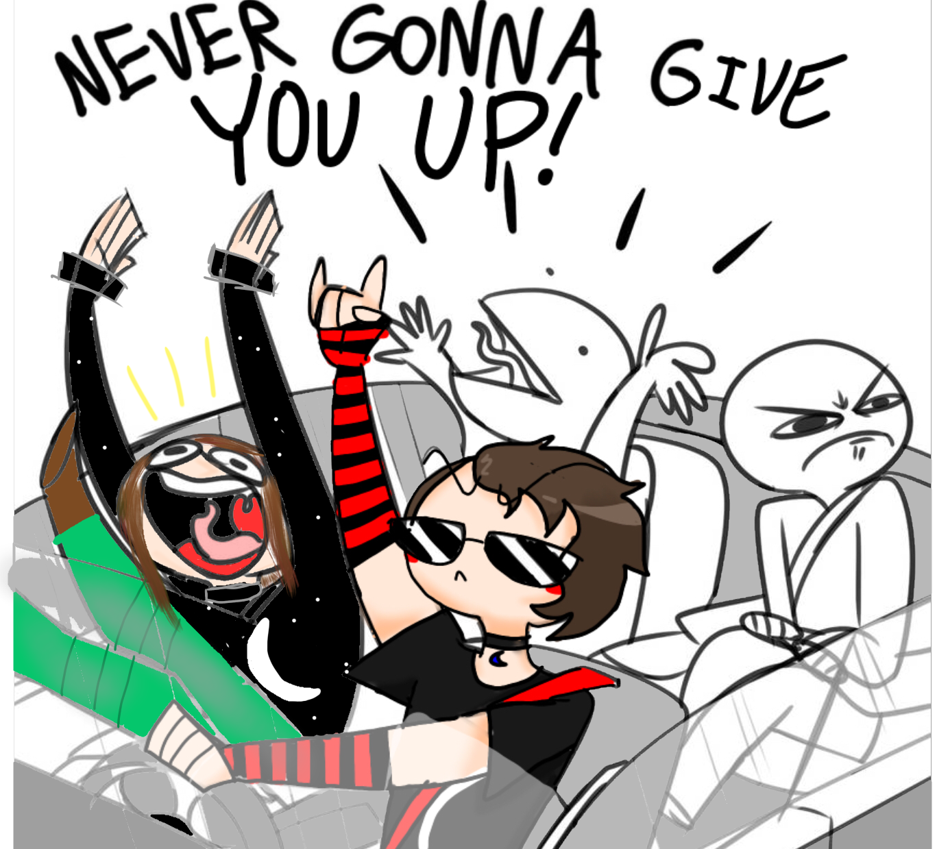 Chilling collab - ibisPaint