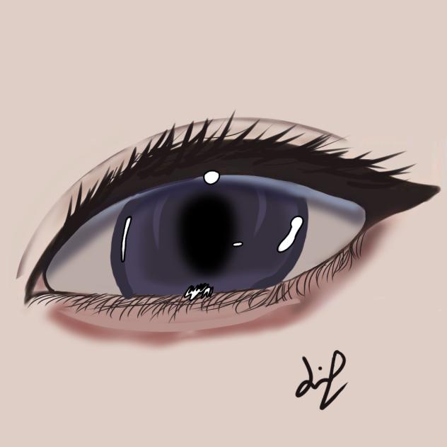 eye drawing attempt - ibisPaint