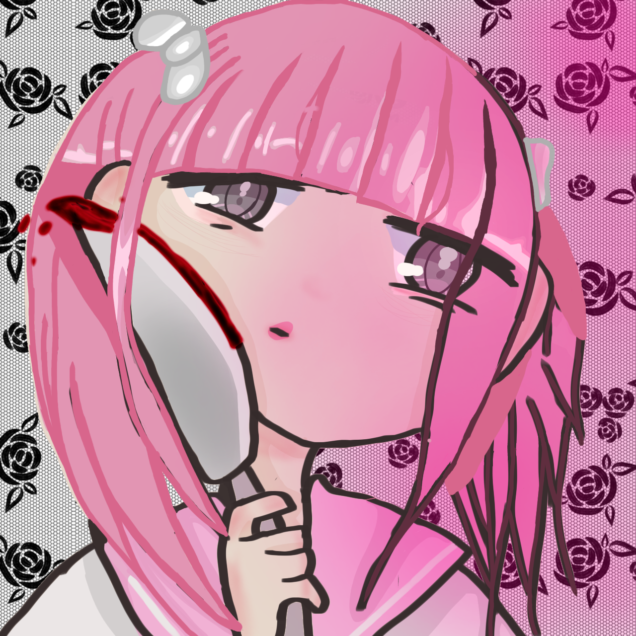 •Pink haired girl• - ibisPaint
