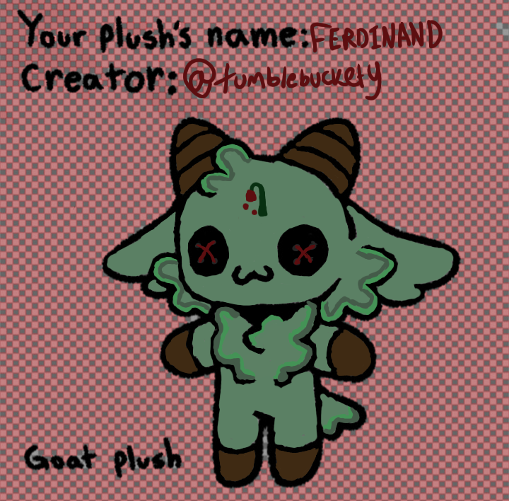 my goat plush - ibisPaint