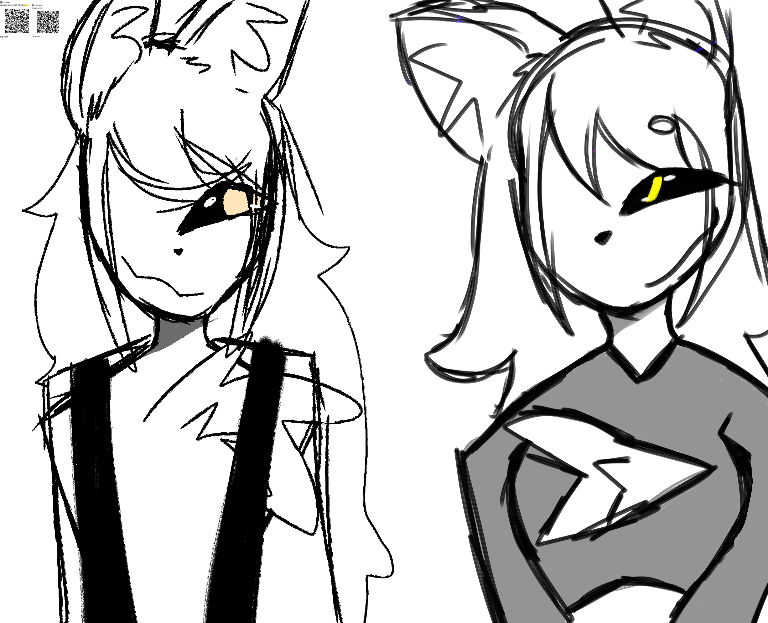 Jackson and Aria - ibisPaint