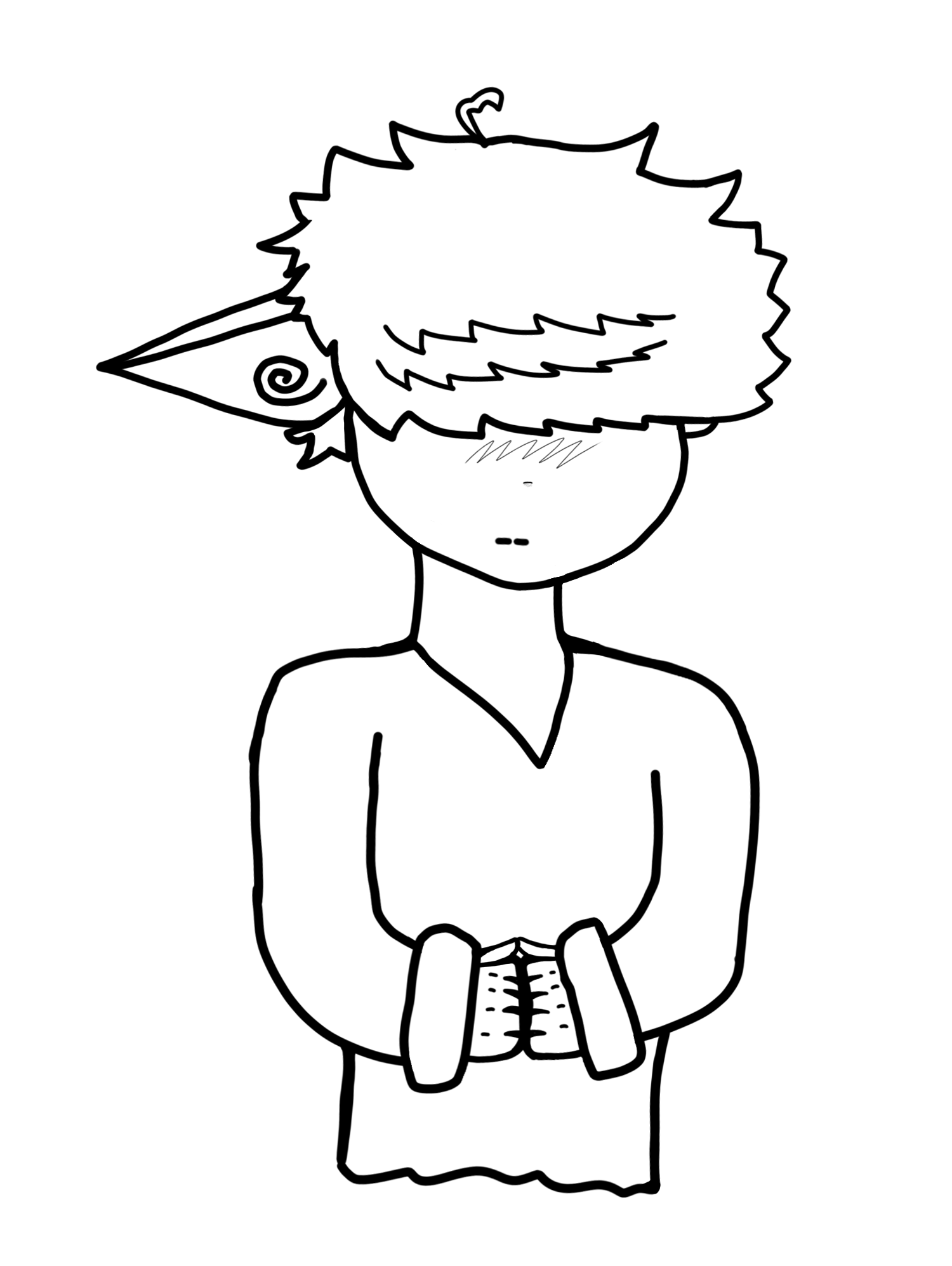 Pat aka pancakes lineart - ibisPaint