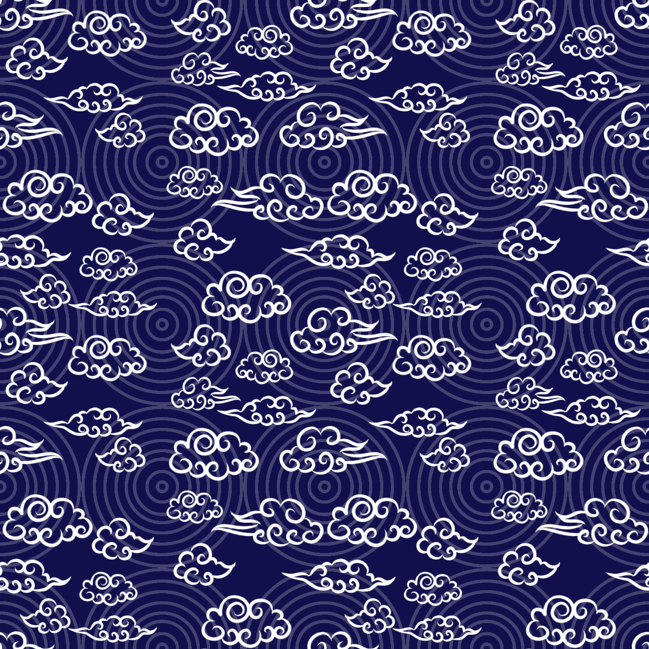 cod pattern blue - ibisPaint
