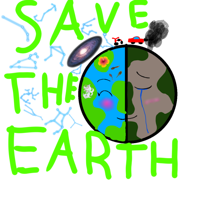 SAVE THE EARTH - ibisPaint