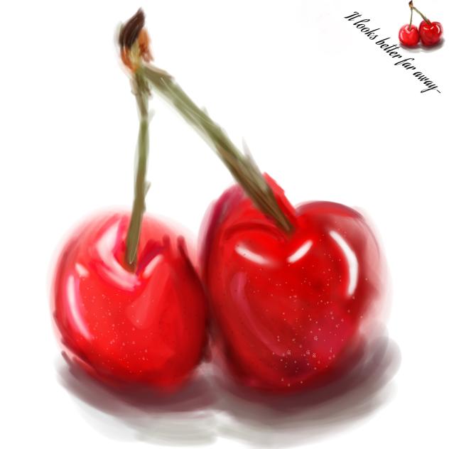 Yum Yum a Cherry - ibisPaint
