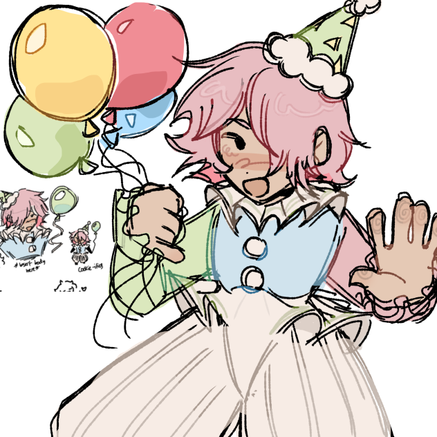 boring clown oc go boing boing - ibisPaint