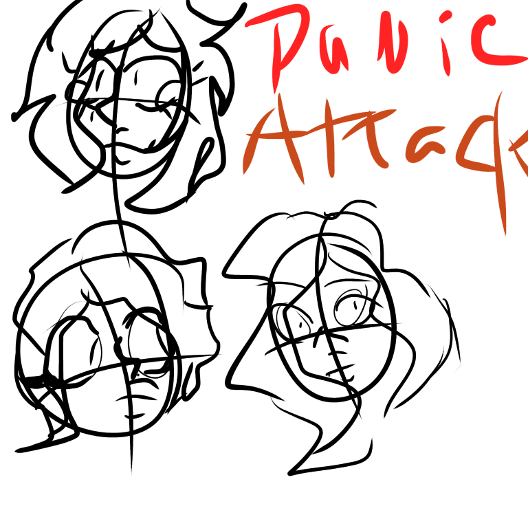 panic attack art part one - ibisPaint