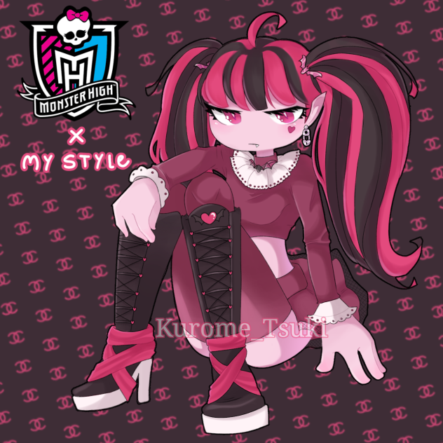 Draculaura x My Style - ibisPaint