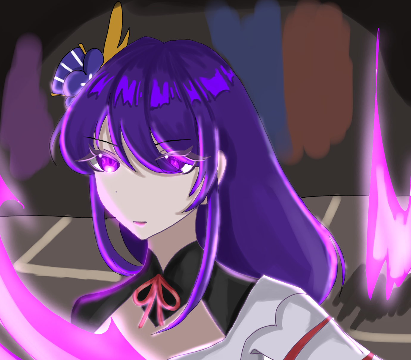 Redrawing the raiden shogun - ibisPaint