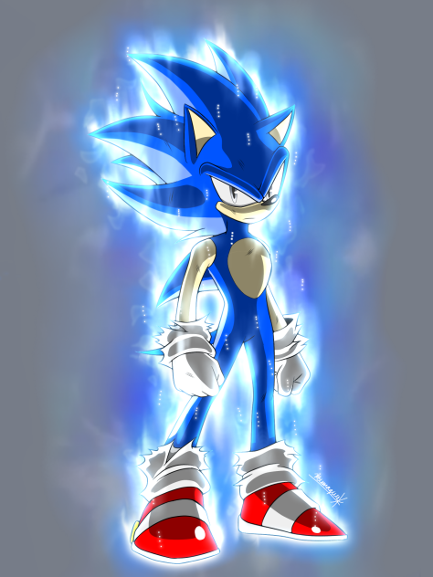 Ultra Instinct Sonic - ibisPaint