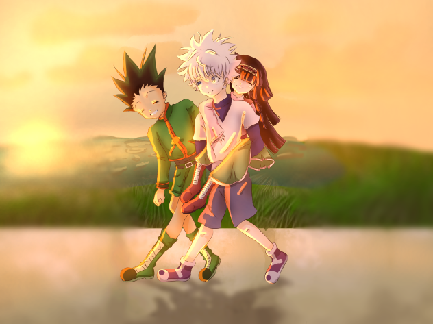 The wholesome beans (hunter x hunter) - ibisPaint