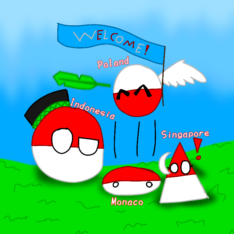 Red White Flag Group (RWFG)(Countryball) - ibisPaint
