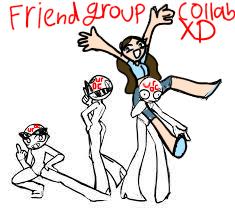 Friend group collab - ibisPaint