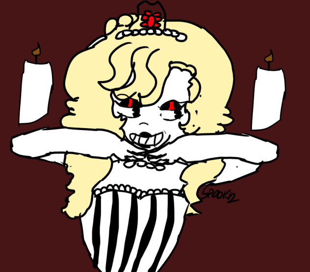 the 3rd drawing of candle queen - ibisPaint