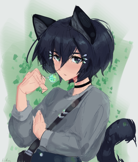 Character Sketch - Sai [candy] - ibisPaint