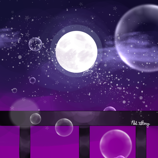 Starry Backround - ibisPaint