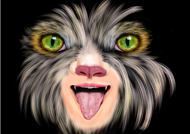 cat human - ibisPaint