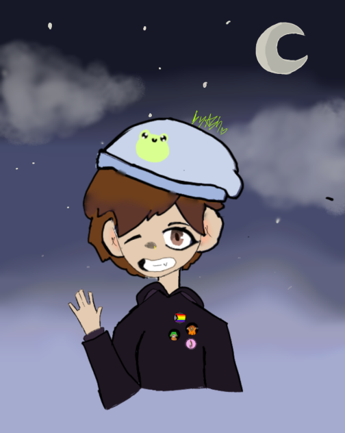 my personal oc and pfp - ibisPaint