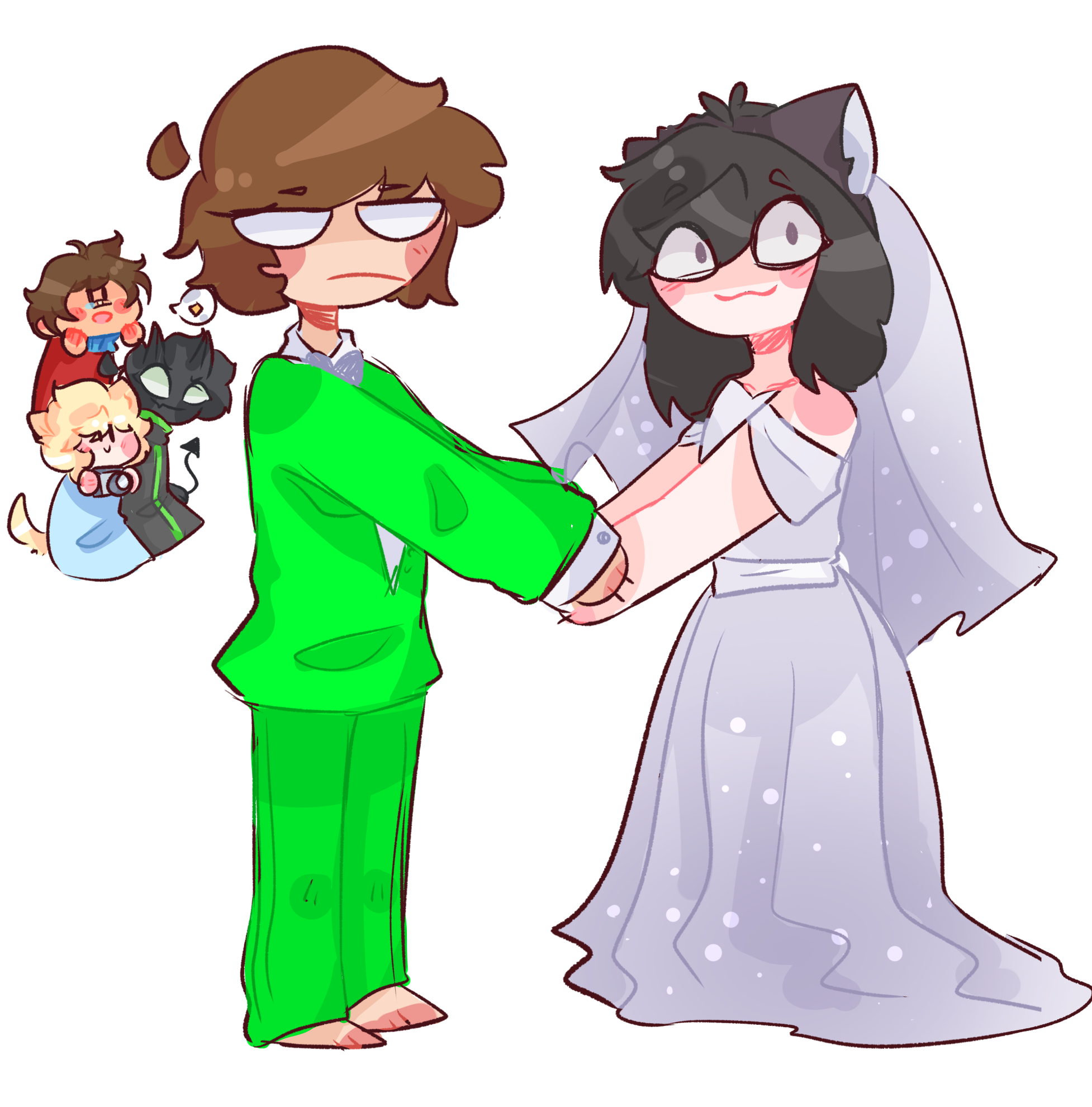 Don’t ask questions (doodle) - ibisPaint