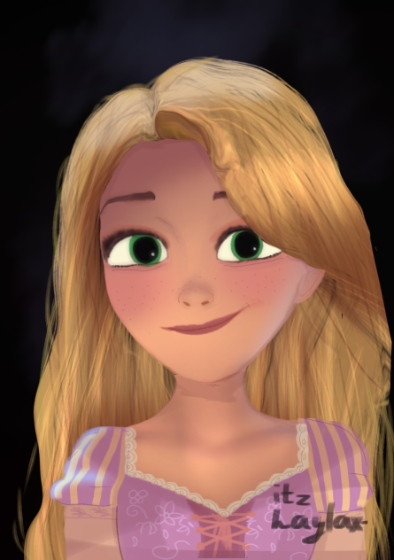 Rapunzel - ibisPaint