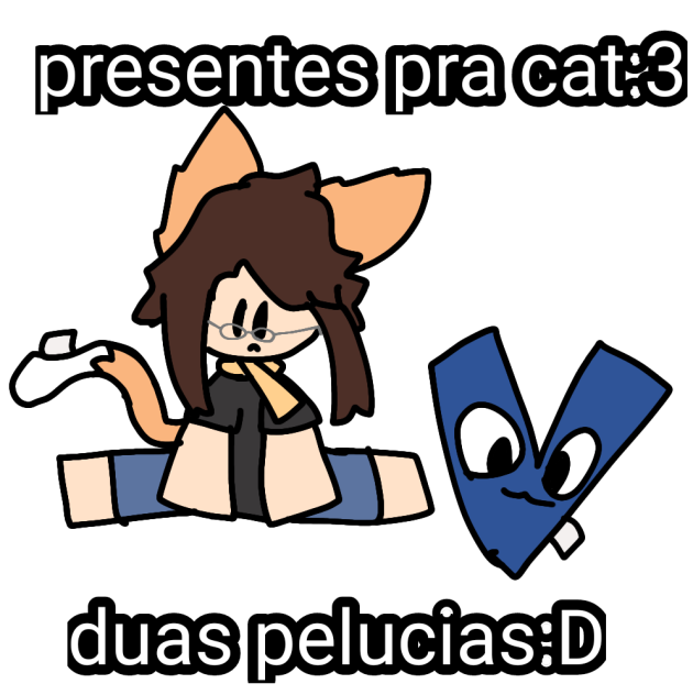 dois presentes pra cat - ibisPaint